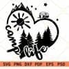 Camp life svg free, camp life png, Camp trailer svg free, happy camper ...