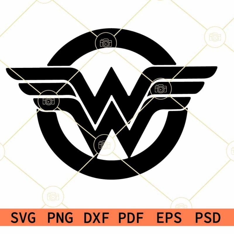 Wonder Woman logo SVG free, Wonder Woman SVG free, Superhero SVG free