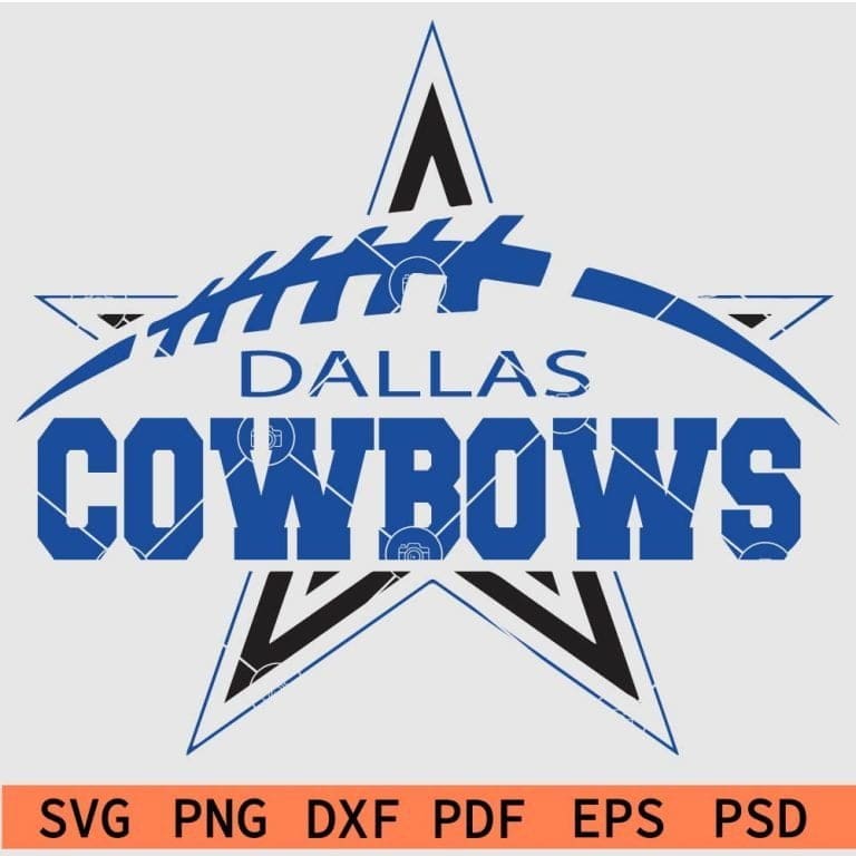 Dallas Cowbow SVG, Dallas Cowbows Logo svg, Dallas Cowbows Football SVG ...