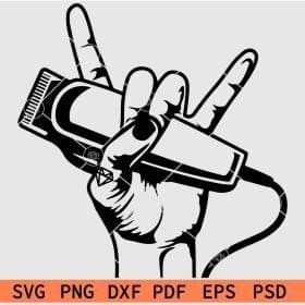Barber Clippers Svg, Barber Shop Svg, Hair stylist svg, Barber Clipart ...