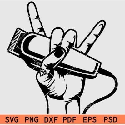 Barber Clippers Svg, Barber Shop Svg, Hair stylist svg, Barber Clipart ...
