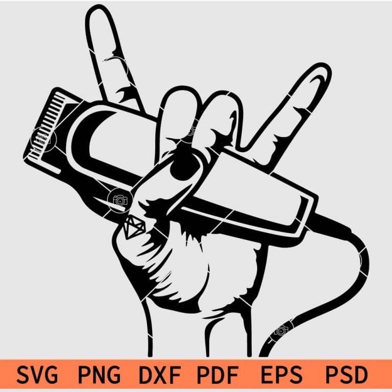 Barber Clippers Svg, Barber Shop Svg, Hair stylist svg, Barber Clipart ...