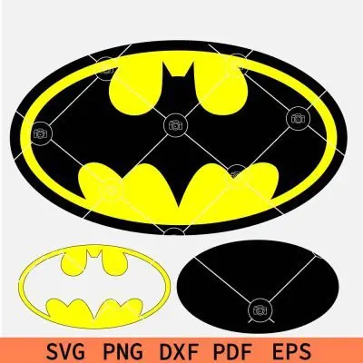 Batman Logo Layered Svg, Layered Batman Logo Svg, Official Batman Logo SVG