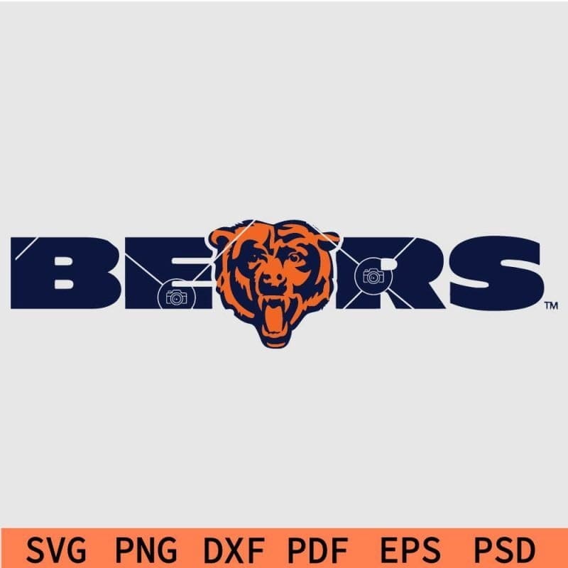 Bears SVG, Chicago Bears Football SVG, The Bears SVG, Bears Football ...