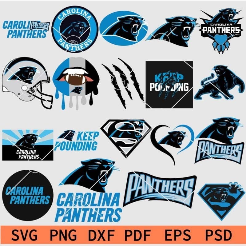Carolina Panthers Bundle SVG, Go panthers SVG, The Panthers Bundle SVG ...