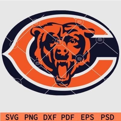 Chicago Bears SVG, Bears SVG, Chicago Bears Football SVG, The Bears SVG ...