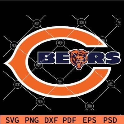 Chicago bears Logo SVG, Chicago Bears SVG, Football SVG, The Bears SVG ...