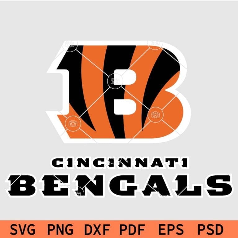 Cincinnati Bengals SVG, NFL Team SVG, Cincinnati Bengals Logo SVG ...