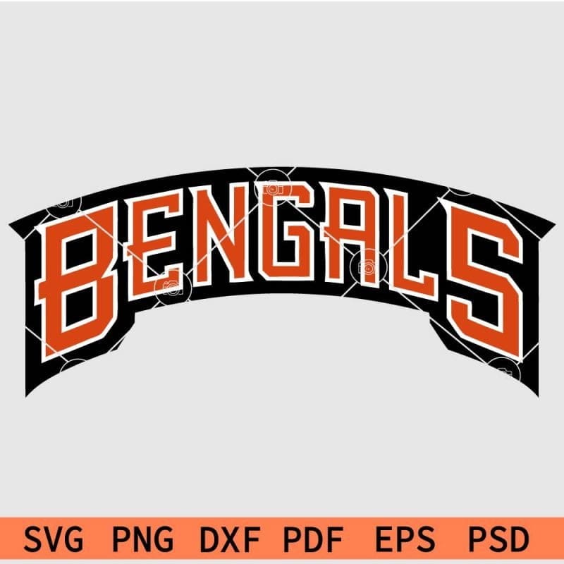 Cincinnati Bengals SVG, Cincinnati Bengals Official Colours SVG, The ...