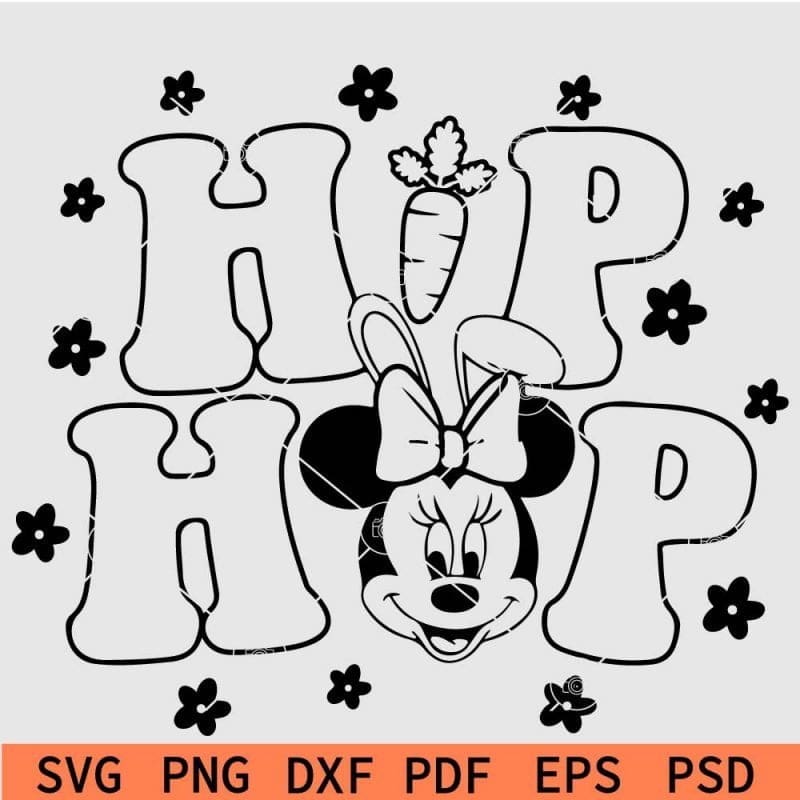 Disney Hip Hop SVG, Mickey Hip Hop SVG, Hip Hop Easter Svg, Movie ...