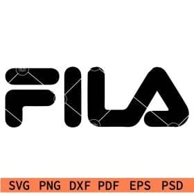 Official FILA Logo SVG, FILA svg, FILA Sports SVG
