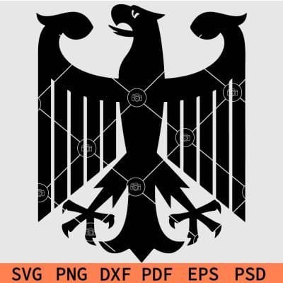 German Eagle Coat Of Arms Svg, Coat Of Arms of Germany Svg