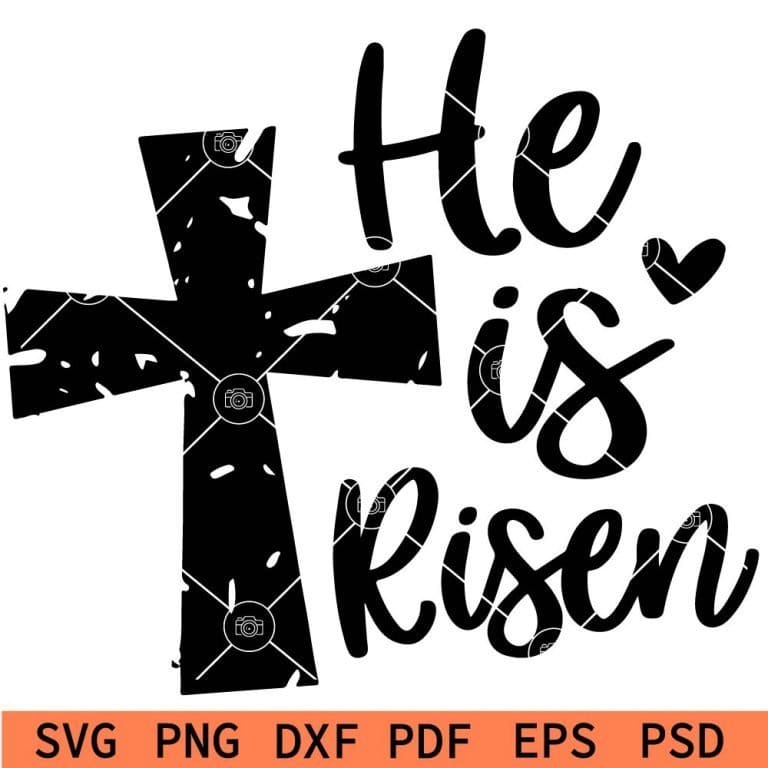 He is risen Cross svg, Jesus Christ Love svg, Resurrection svg