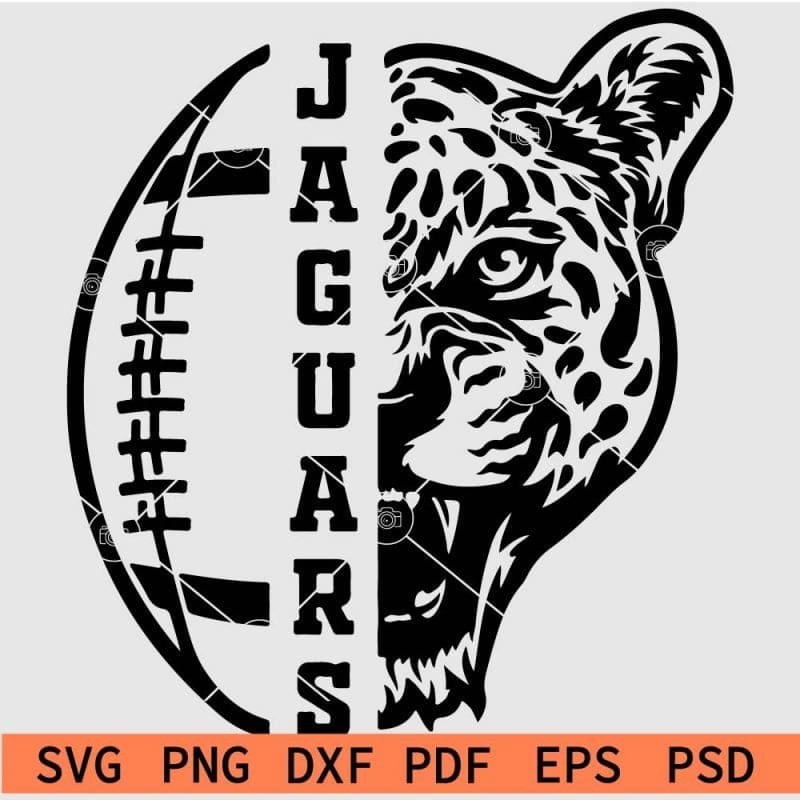Jaguars Football svg, Jaguar head SVG, American football teams SVG, NFL ...