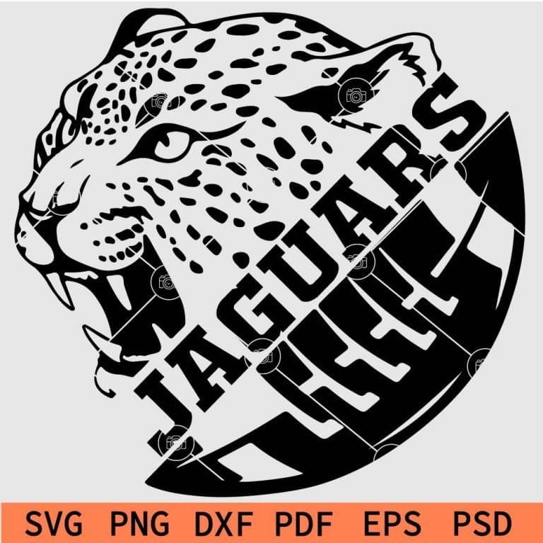 Jaguars Football svg, Jaguars svg, Jaguar head SVG, American football ...