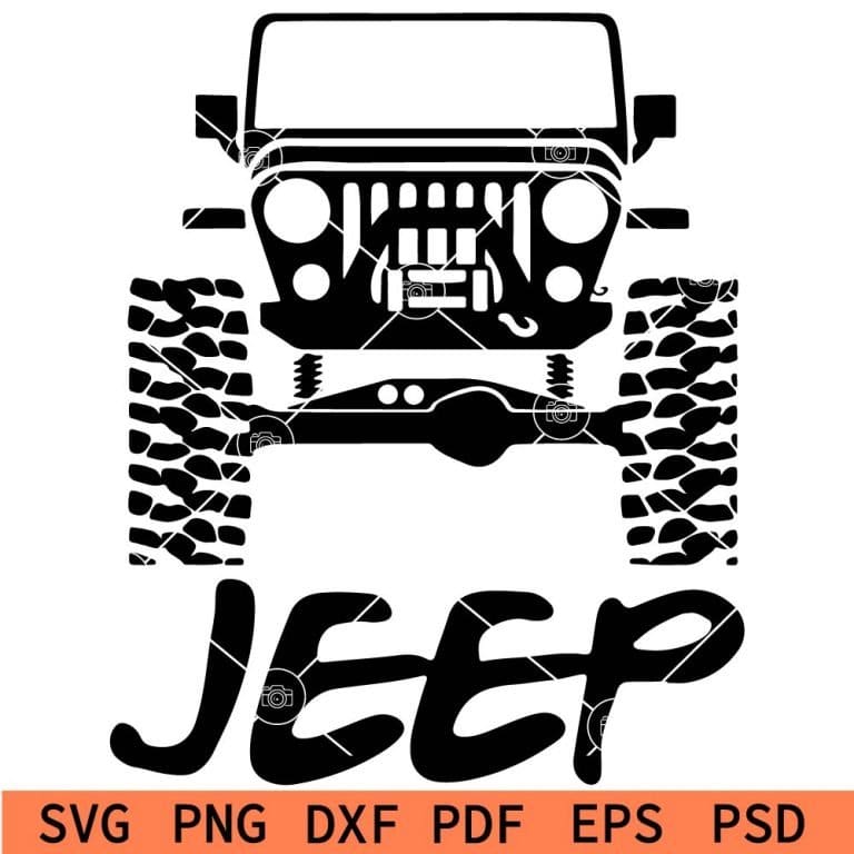 Jeep Monster SVG, Monster Jeep SVG, Jeep SVG