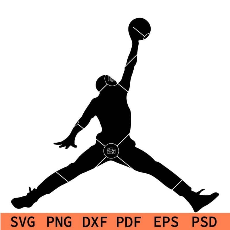 Jordan logo svg, Jordan basketball svg, Basketball season SVG