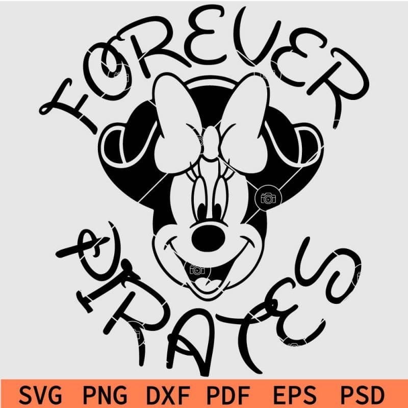 Minnie Forever Pirates SVG, Mickey Forever Pirates SVG, Disney Forever ...