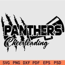 Panthers cheerleading svg, Penrith Panthers SVG, The Panthers SVG, Go ...