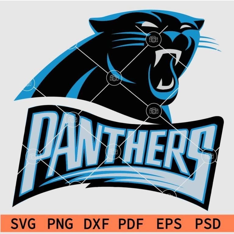 Panthers logo svg, Carolina Panthers Logo svg, Carolina Panthers SVG ...