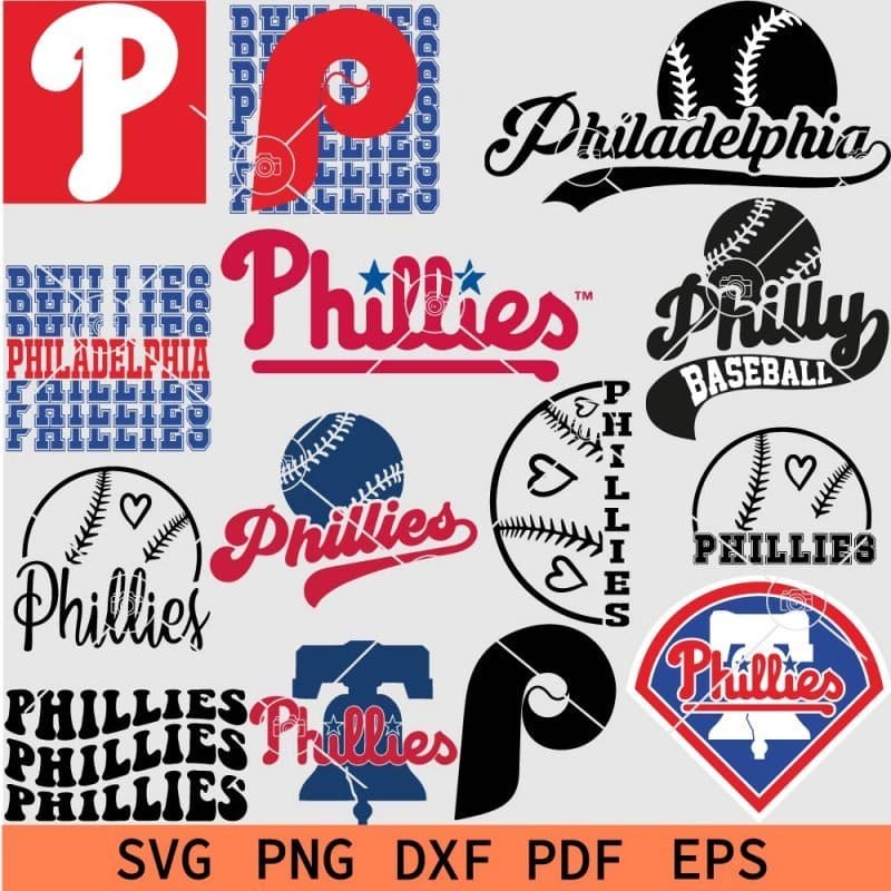 Philadelphia phillies svg bundle, Philadelphia phillies bundle svg ...