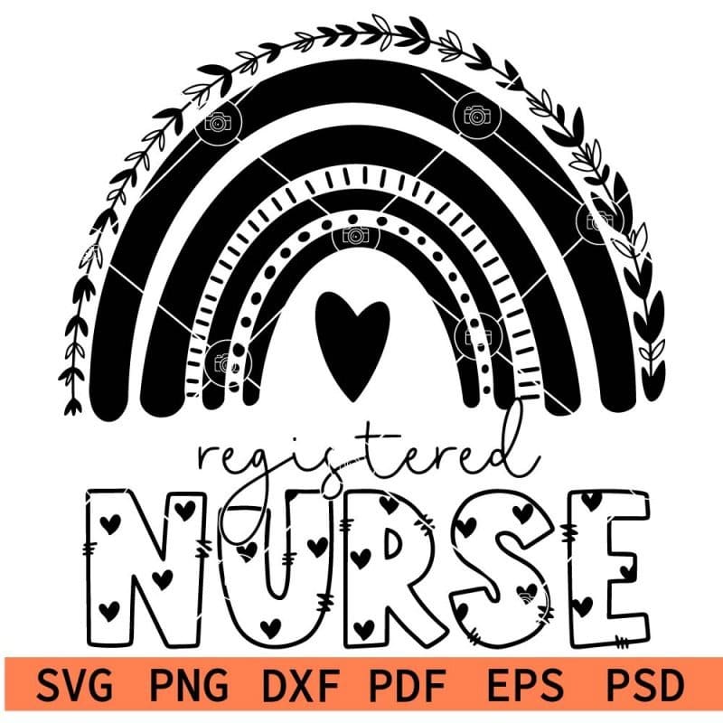 Registered Nurse Medical Symbol svg, Nurse SVG, Nurse Life SVG