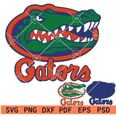 Gaters Logo Layered SVG, Florida gators Logo sublimation svg, Florida ...