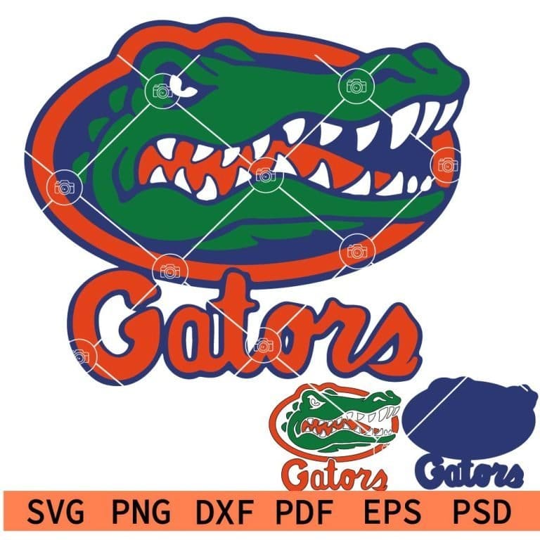 Gaters Logo Layered SVG, Florida gators Logo sublimation svg, Florida ...