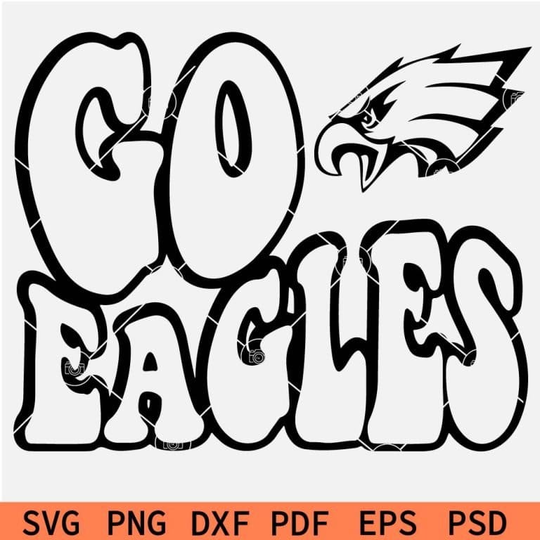 Go Eagles SVG, Eagles Basketball Team SVG, Eagles Football SVG, Eagles ...