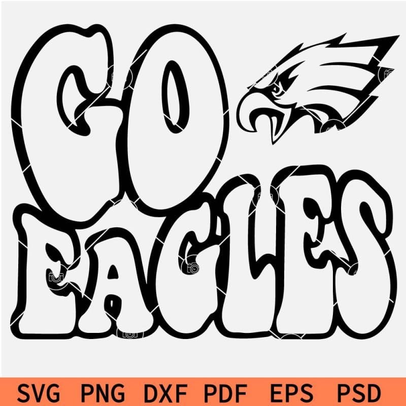 Go Eagles SVG, Eagles Basketball Team SVG, Eagles Football SVG, Eagles ...