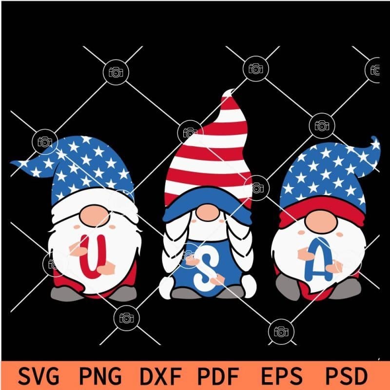 Patriotic USA Gnomes SVG, 4th July Gnomes SVG, Patriotic Day Gnomes SVG Patriotic USA Gnomes SVG, 4th July Gnomes SVG, Patriotic Day Gnomes SVG