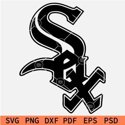 Chicago White Sox Logo SVG, White Sox Baseball Logo SVG