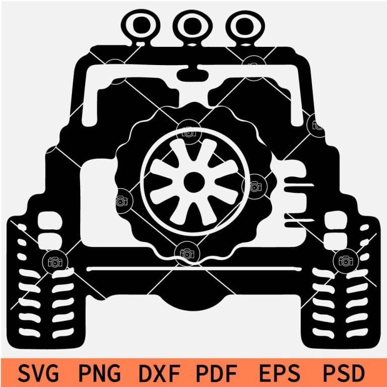 Jeep Back with Wheel SVG, Jeep Car Rear SVG, SVG, Jeep Wrangler back ...
