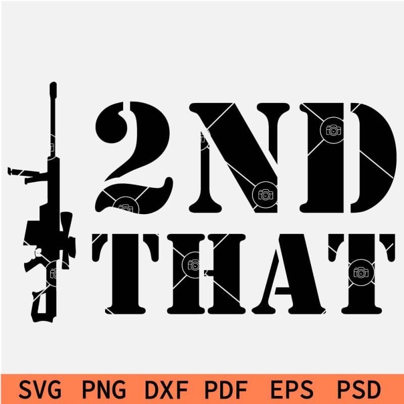 Riffle I second that SVG, Second amendment Gun SVG, Firearm Handler ...