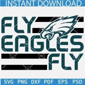 Eagles Name Logo SVG, Philadelphia Eagles Logo SVG, The Eagles SVG