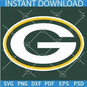 Green Bay Packers Logo Transparent SVG, Team Green Bay Packers SVG