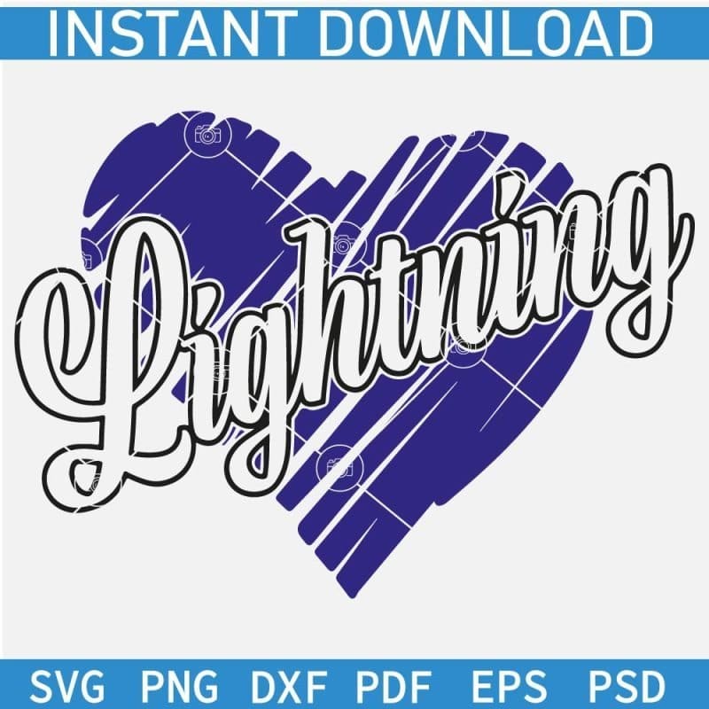 Spartans Sports Inside Scribble Heart Symbol SVG, Spartans Love Heart SVG