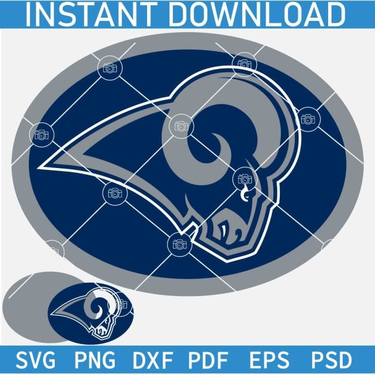 St Louis Rams Logo SVG, Los Angeles Rams SVG, Los Angeles Rams Logo SVG