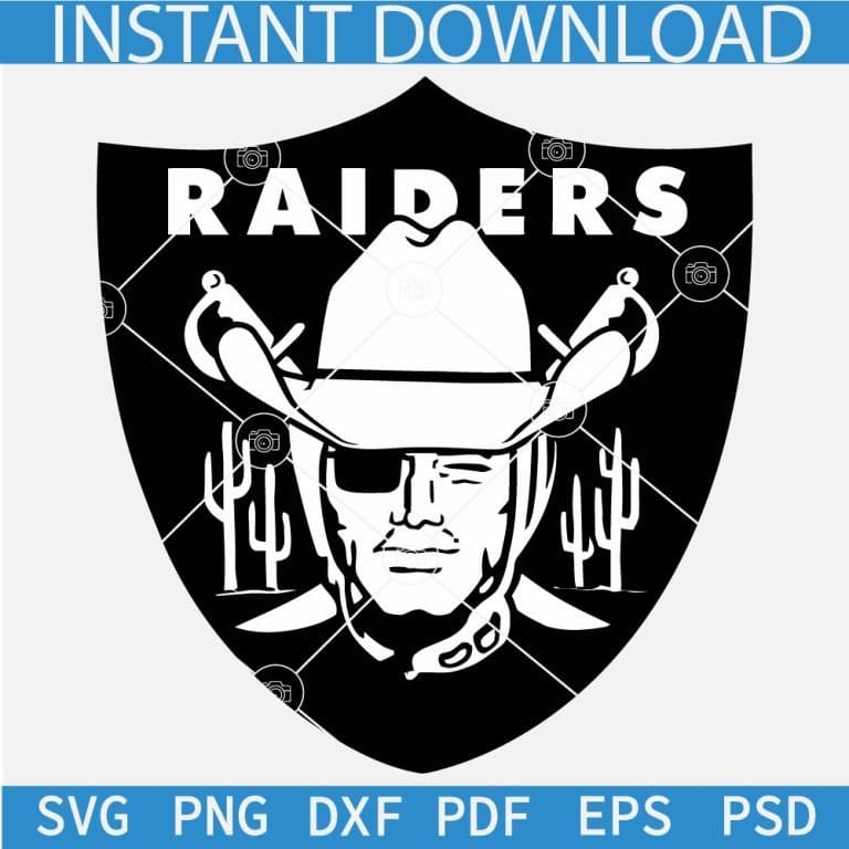 Raiders Team SVG, Las Vegas Raiders svg, Oakland Raiders Logo SVG