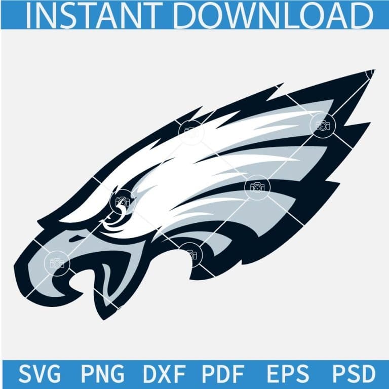 Philadelphia Eagles Circle Logo SVG, The Eagles Logo SVG, Philadelphia ...