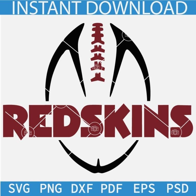 Washington redskins logo Inside Heart Symbol SVG, The Commanders Heart ...