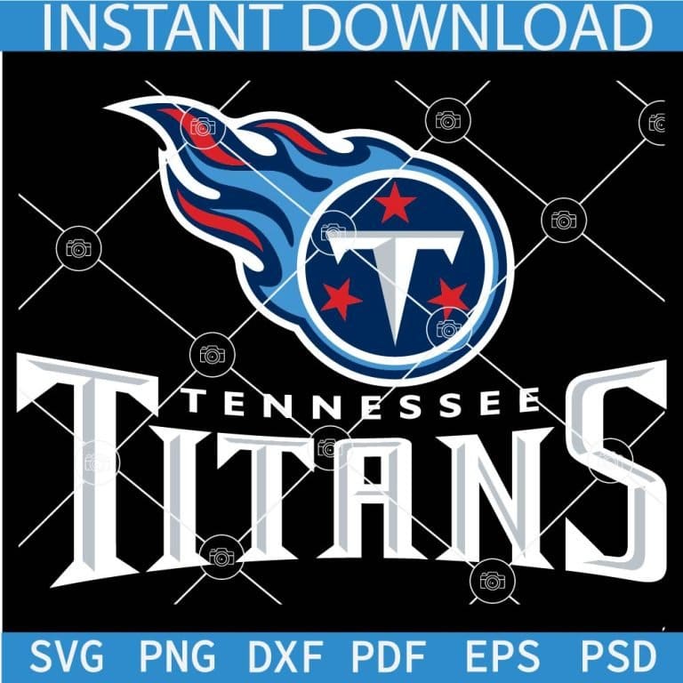 Tennessee Titans Circle Logo SVG, Tennessee Titans Football Team Logo ...