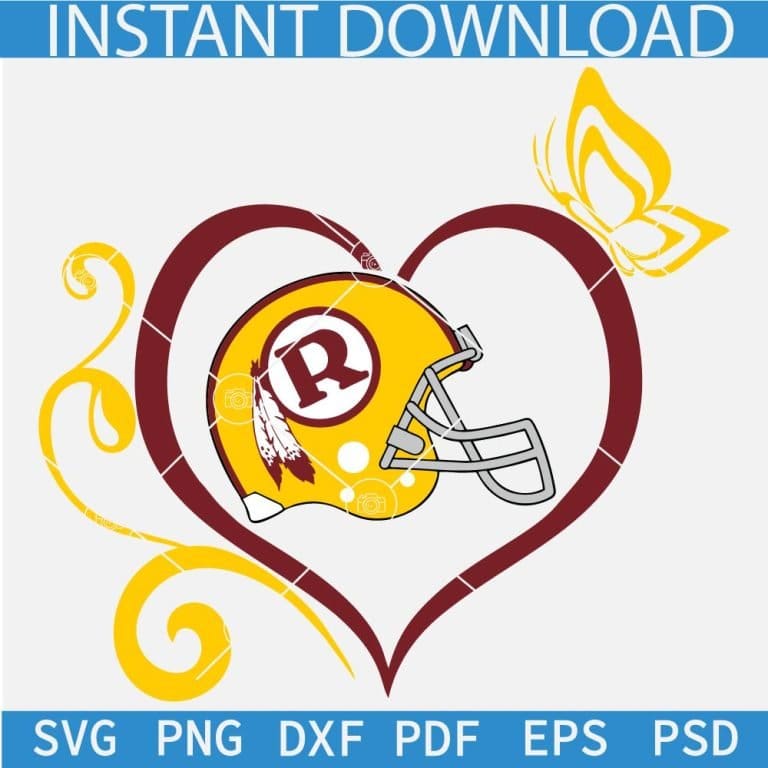 Washington Redskins R logo Layered SVG, The Commanders R Layered SVG ...