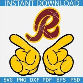 Redskins Bats SVG, The Commanders Bat SVG, Washington commanders Logo ...