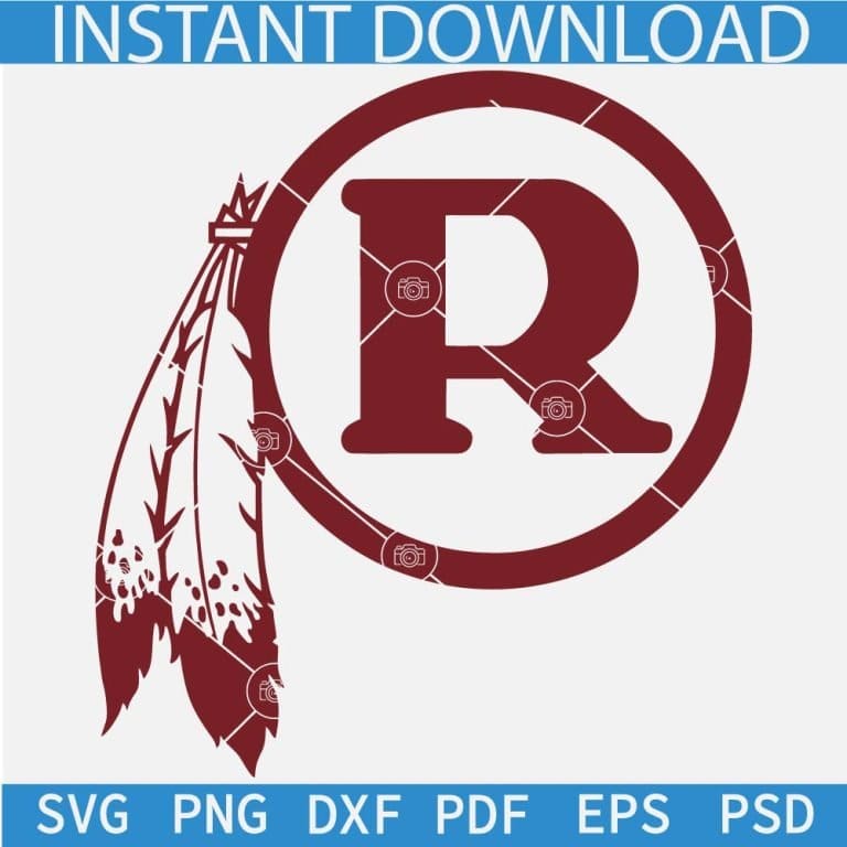 Washington commanders Logo Helmet in Heart SVG, Washington redskins ...