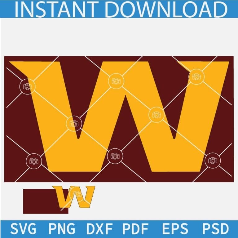 Washington Football Team Logo SVG, Washington commanders Logo SVG ...