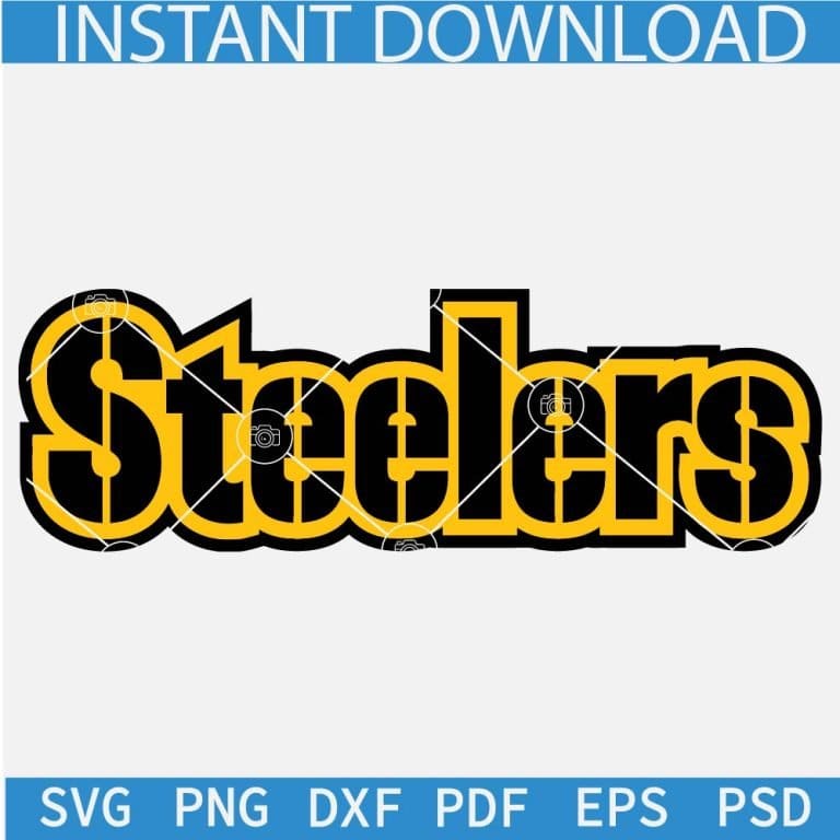 Pittsburgh Steelers Circle Logo SVG, The Steelers SVG, Pittsburgh ...