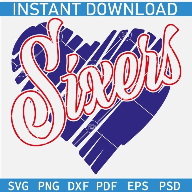 Spartans Sports Inside Scribble Heart Symbol SVG, Spartans Love Heart SVG