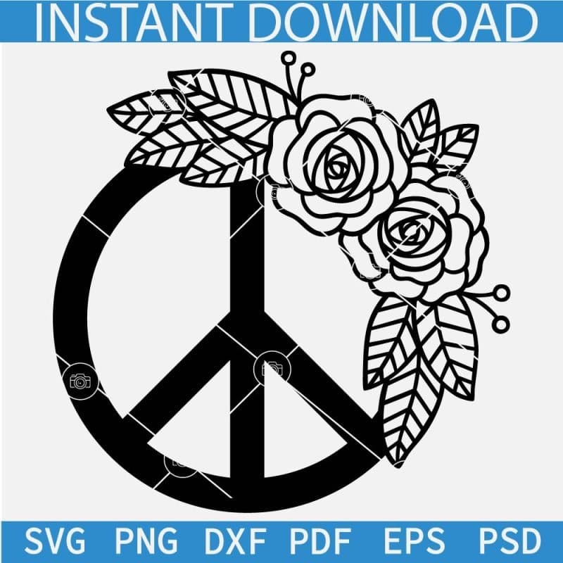 Floral Silhouette Cameo SVG, Floral Printer SVG, Silhouette Cameo ...