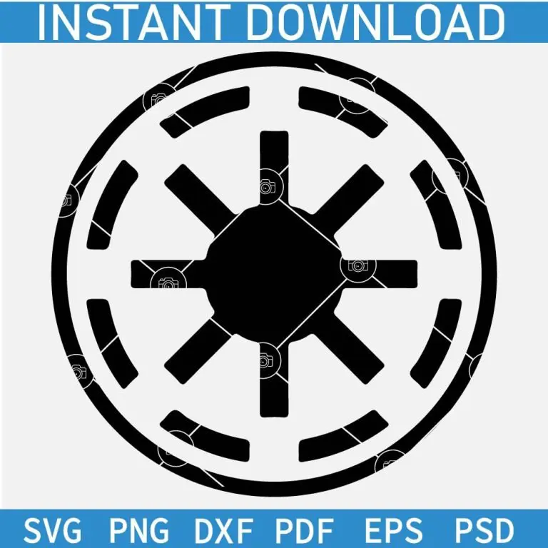 Galactic Republic Symbol SVG, Star Wars Symbol Logo SVG, Star Wars Logo ...
